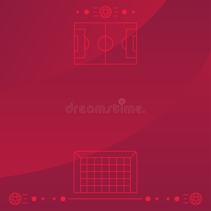 Abstract Red Gradient Background Vector. Sport, Competition Elements ...