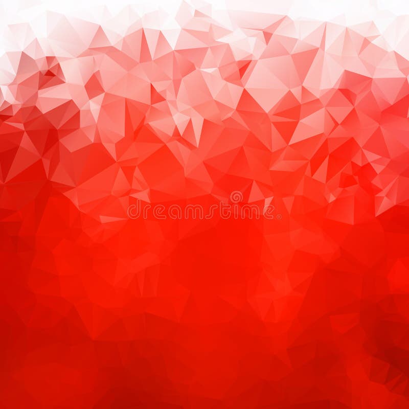 Abstract Red Gradient Polygons Stock Illustration - Illustration of ...