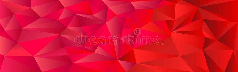 Abstract Red Gradient Triangles of Different Sizes - Vector Stock ...
