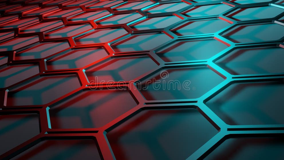 Abstract Red Metallic Background Hexagon Pattern Stock Illustrations ... Abstract Red Metallic Background Hexagon Pattern Stock Illustrations ...