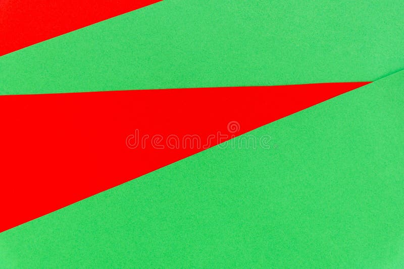 Abstract Bright Red on Green Paper Background. Stock Photo - Image of ...