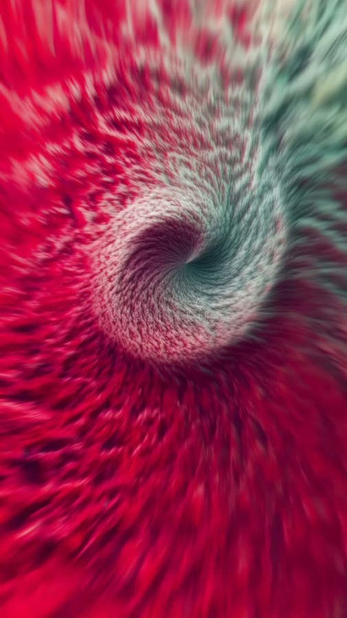 Abstract Red and Green Swirl Pattern with Vortex Center Stock Photo ...