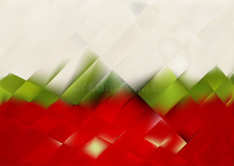 Abstract Red Green and White Background Vector Art Stock Vector ...