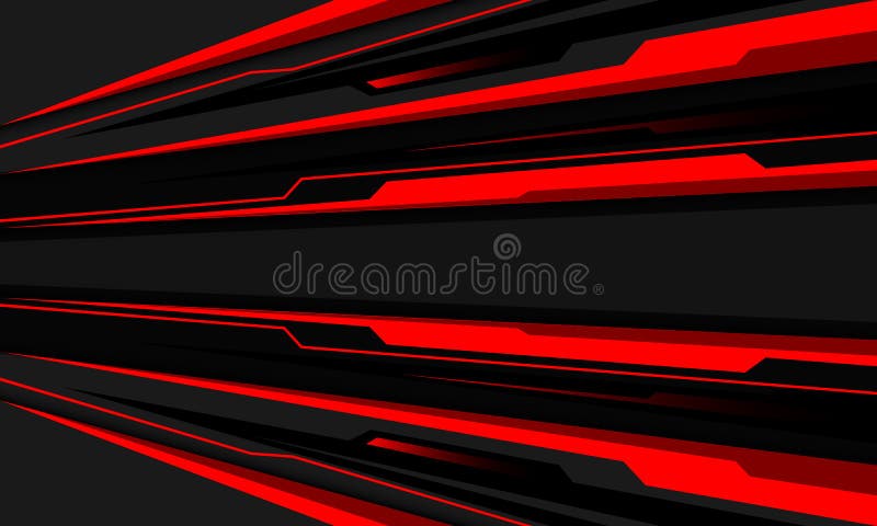 Abstract Red Grey Cyber Speed Line Direction Dynamic Geometric Design ...