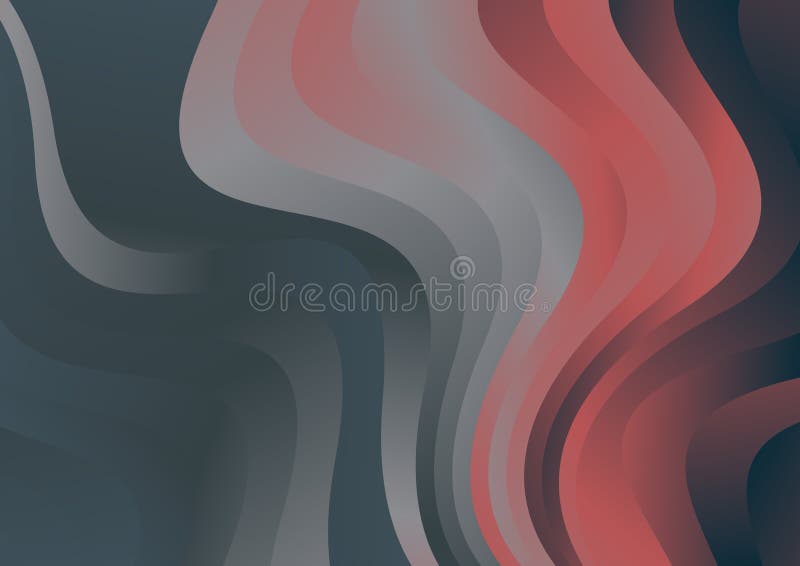Abstract Red and Grey Gradient Wavy Background Image Beautiful Elegant ...