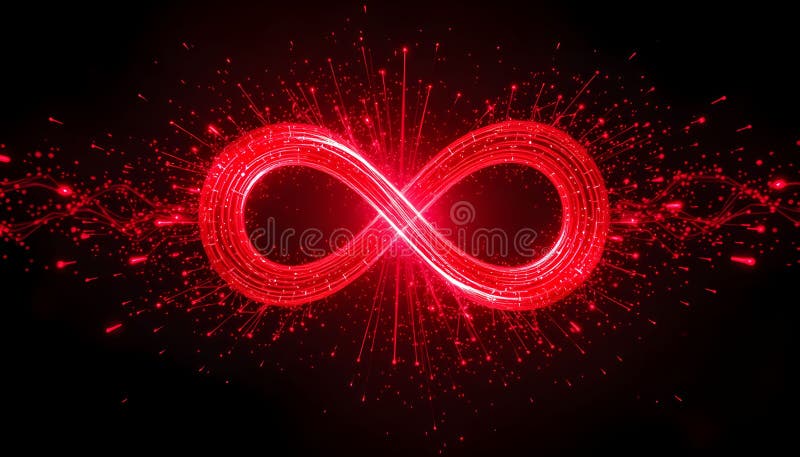Red Infinity Symbol Stock Illustrations – 7,900 Red Infinity Symbol ...