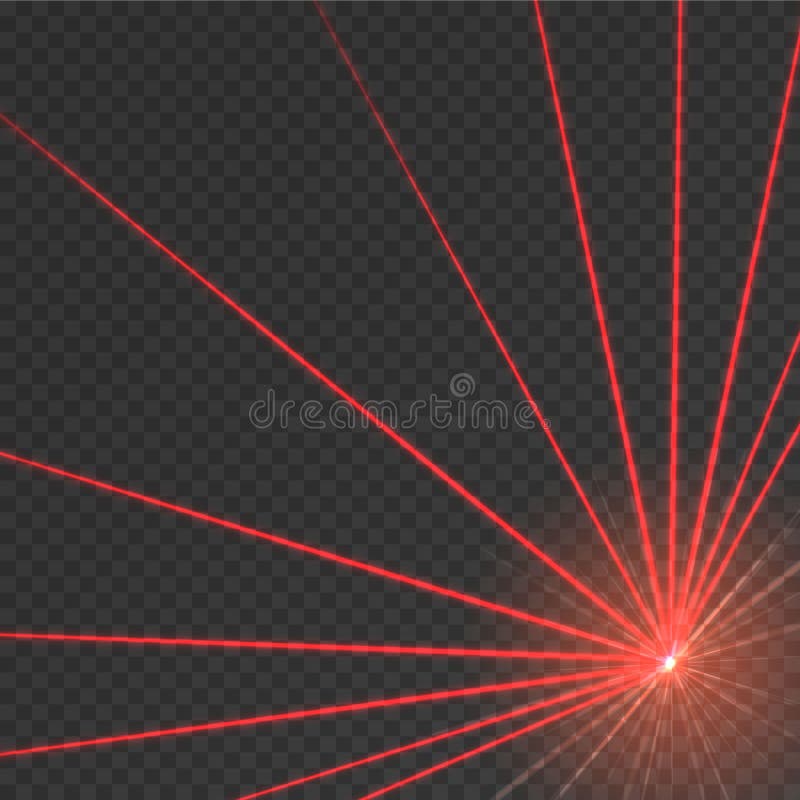 Abstract red laser beam. stock vector. Illustration of abstract - 133554040