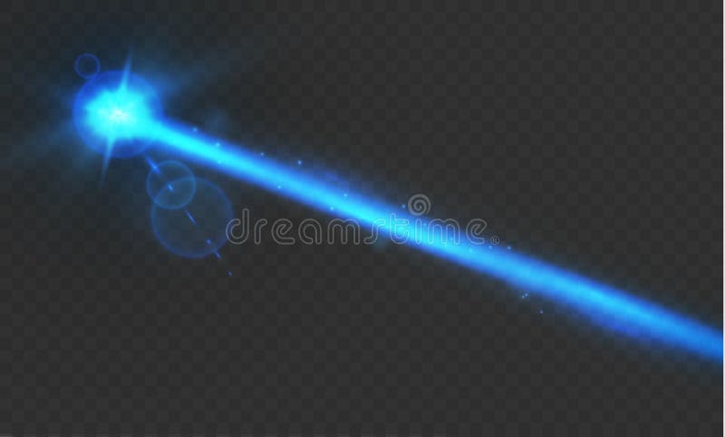 Laser Beam White Background