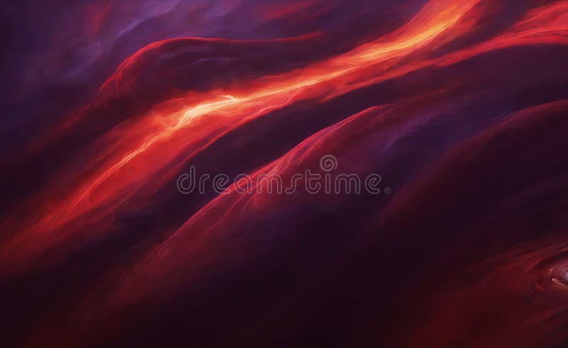 Abstract Red Lava Wave Backgrounds, Digital Art Wallpaper. Stock ...
