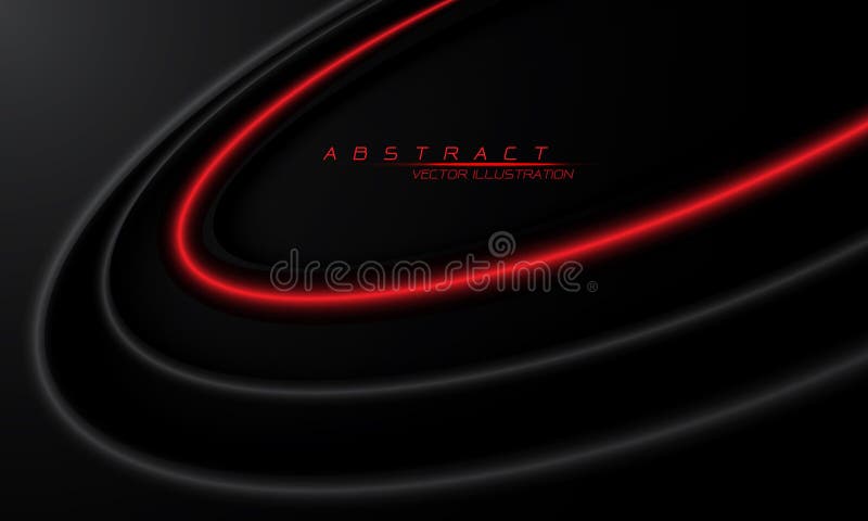Abstract Red Light Curve on Black Geometric Design Modern Technology ... Abstract Red Light Curve on Black Geometric Design Modern Technology ...