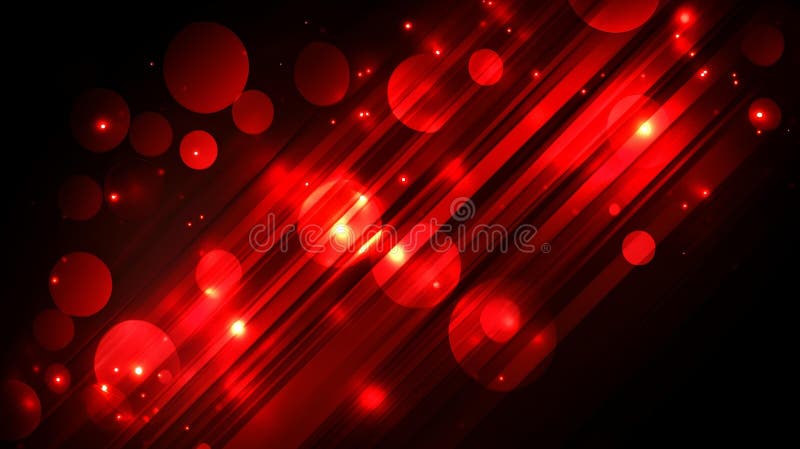 Abstract Red Light Design Background Generated Using AI. Stock ...