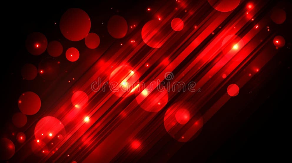 Abstract Red Light Design Background Generated Using AI. Stock ...