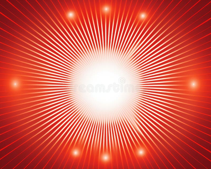 Abstract Red Light Rays Background Vector Illustration Stock ...