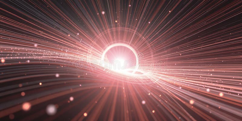 Abstract Red Light Rays Glowing Energy Burst Background Design Digital ...