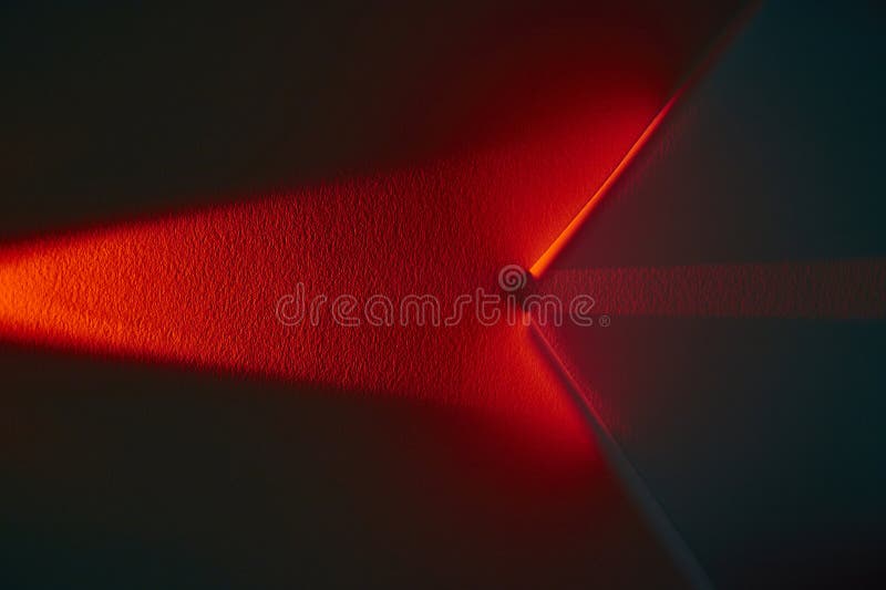 Abstract Red Light and Shadow Texture Stock Image - Image of minimalism ...
