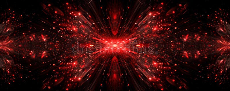 Abstract Red Light Streaks Sparkling Particles Stock Photos - Free ...