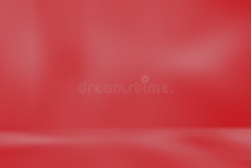 Abstract Red Light Studio Background with Gradient. Stock Illustration ...