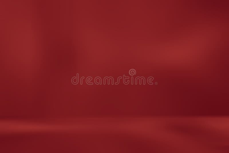 Abstract Red Light Studio Background with Gradient. Stock Illustration ...