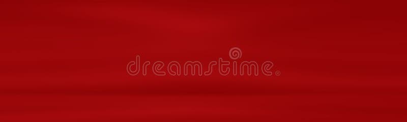 Abstract Red Light Studio Background with Gradient. Stock Illustration ...