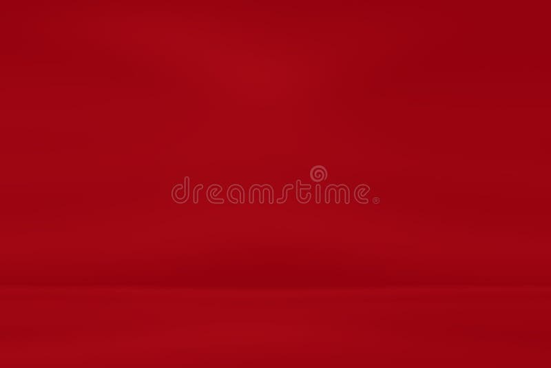 Abstract Red Light Studio Background with Gradient. Stock Illustration ...