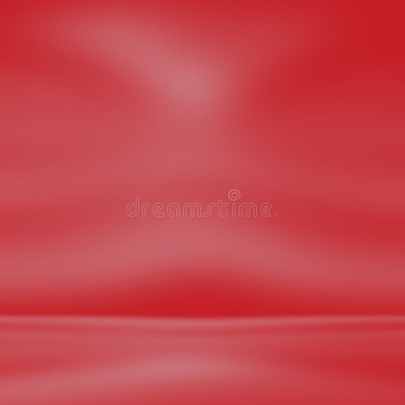 Abstract Red Light Studio Background with Gradient. Stock Illustration ...