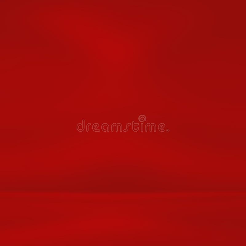 Abstract Red Light Studio Background with Gradient. Stock Illustration ...