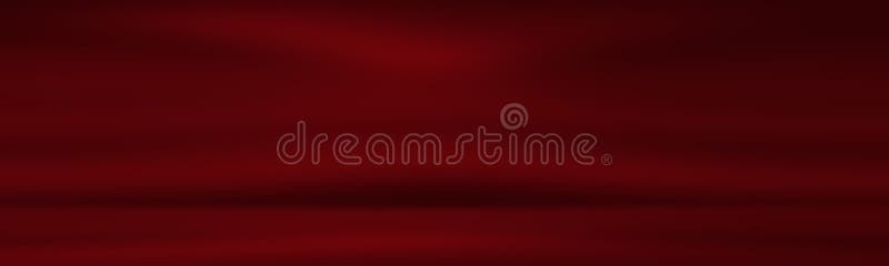 Abstract Red Light Studio Background with Gradient. Stock Illustration ...