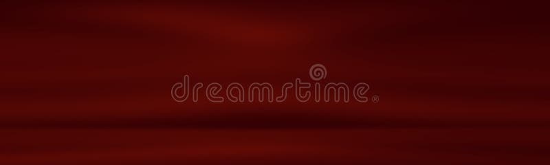 Abstract Red Light Studio Background with Gradient. Stock Illustration ...
