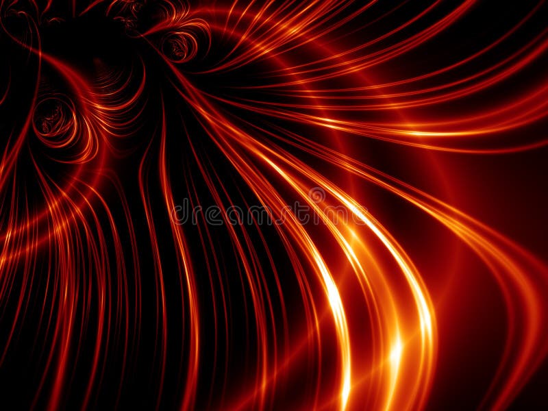 Abstract red wind stock illustration. Illustration of orange - 7651254