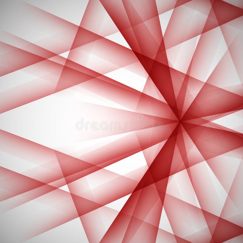 Abstract Red Lines on a White Background Stock Vector - Illustration of ...