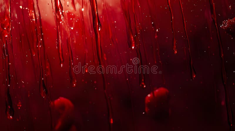 Abstract Red Liquid Dripping Background Stock Photo Stock Illustration ...