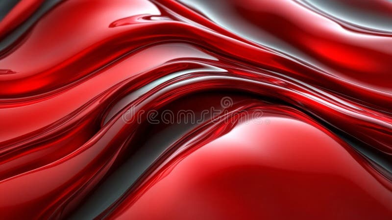 Abstract Red Liquid Texture Background Stock Illustration ...