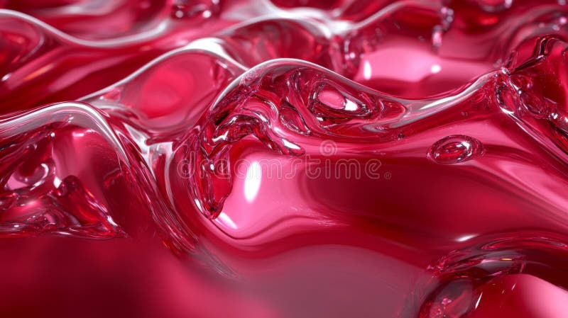 Abstract Red Liquid Texture Background Stock Illustration ...