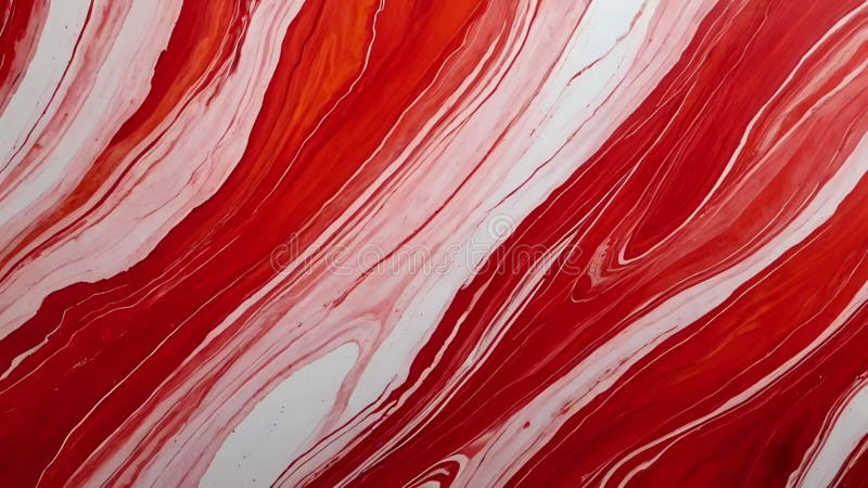 Abstract Red Marble with Elegant Flowing Pattern Stock Video - Video of ...