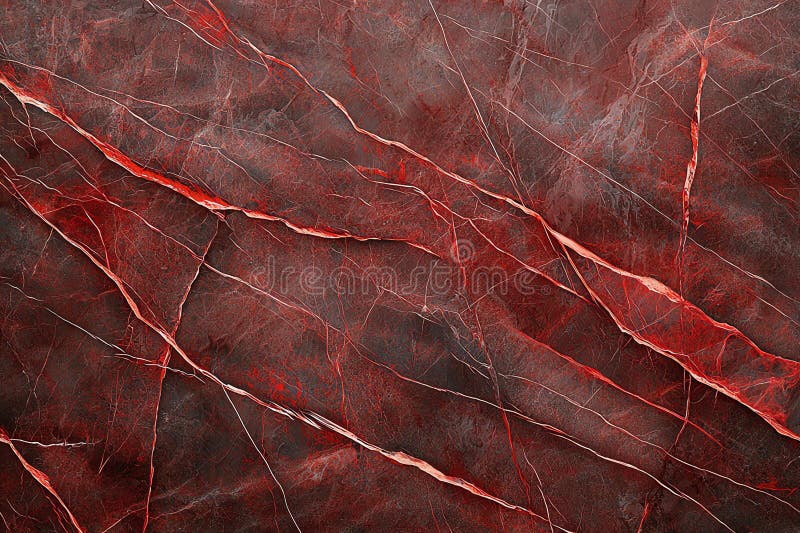 Abstract Red Marble Texture with Intricate Veins Creating a Stunning ...