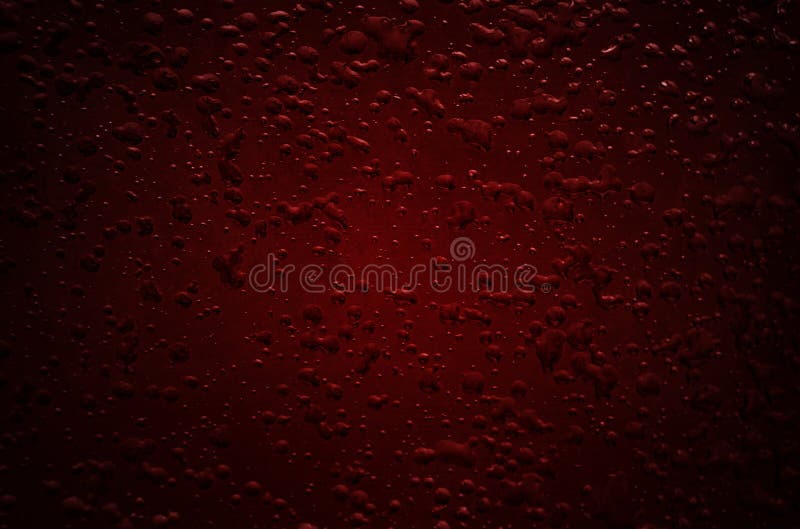 Dark Red Metal Texture with Drop Stock Photo - Image of background ...
