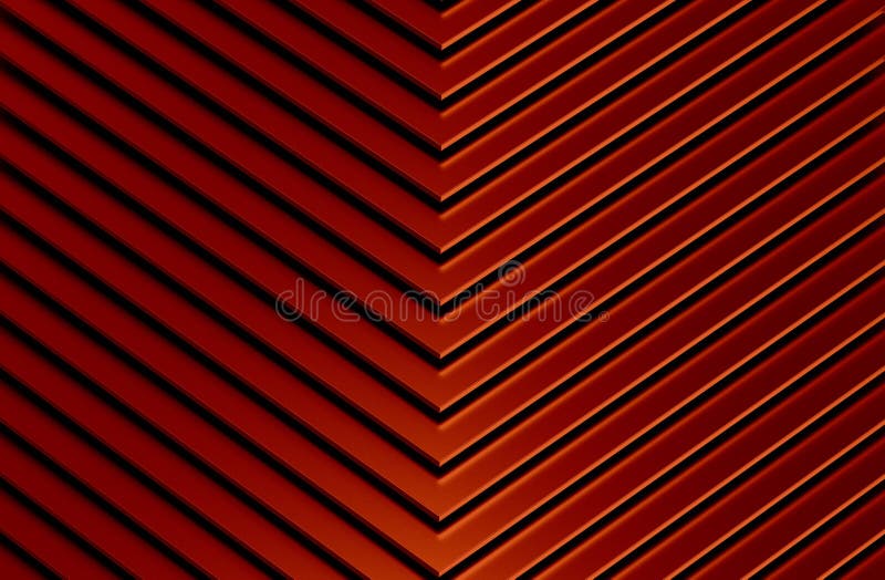The Abstract Red Metal Pattern Background. 3D Illustration Stock ...