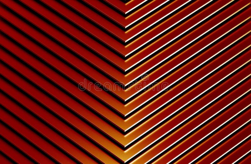 The Abstract Red Metal Pattern Background. 3D Illustration Stock ...