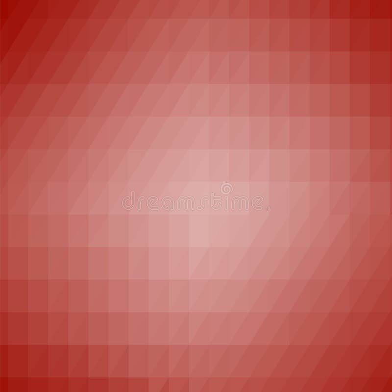 Abstract Red Modern Mosaic Pattern Stock Vector - Illustration of ...