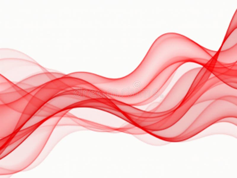 Abstract Red Motion Wave Background with Dynamic Flow Energy Digital ...