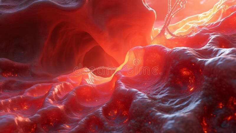 Abstract Red Opal, Iridescent Gemstone Texture High Quality Image Stock ...