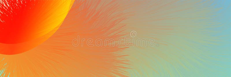 Abstract Red Orange Blue Cyan Banner Background Stock Photo - Image of ...