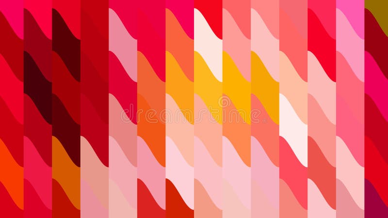 Abstract Red and Orange Geometric Shapes Background Design Stock Vector ...