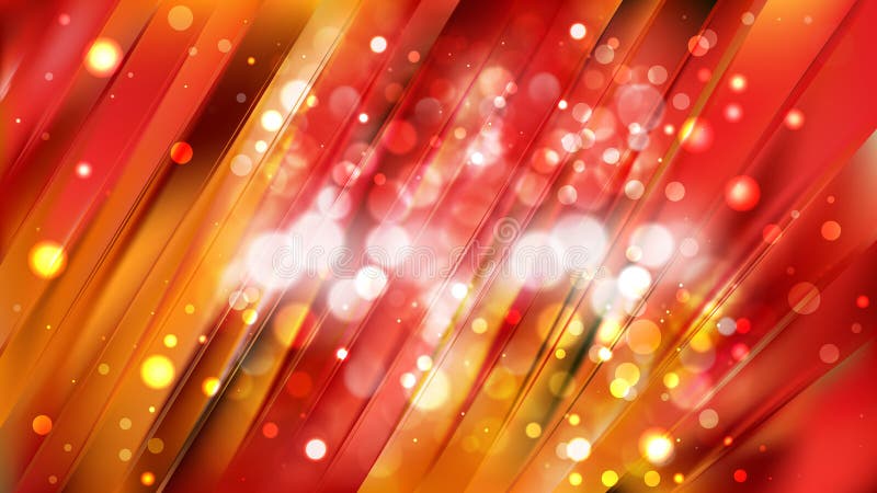 Abstract Red and Orange Lights Background Stock Vector - Illustration ...
