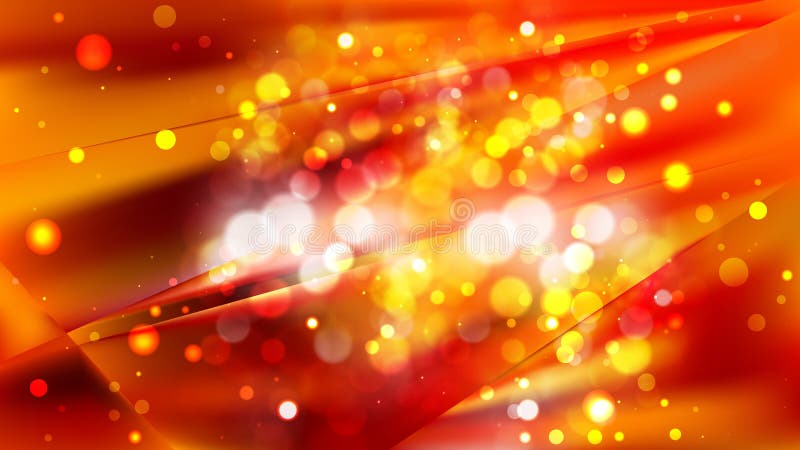 Abstract Red and Orange Lights Background Vector Stock Vector ...