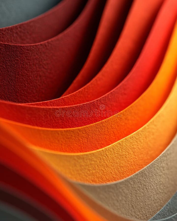 Abstract Red Orange Paper Texture Background Stock Illustration ...