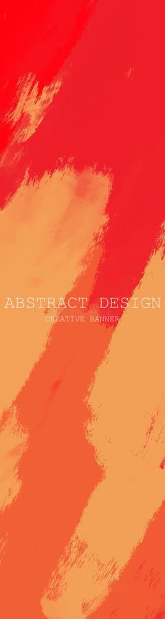 Abstract Red Orange Paint Background. Vector Illustration Design Stock ...