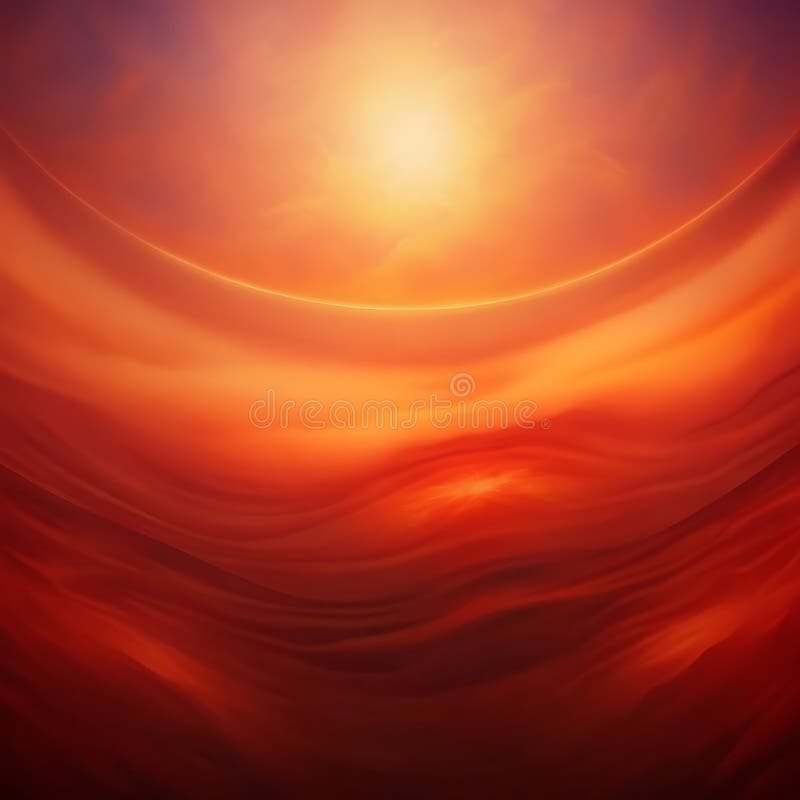 Abstract Red Orange Texture Background, Dark Tone, Blurred Glowing ...
