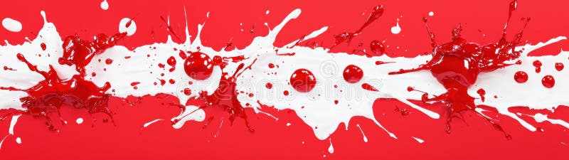 Abstract Red Paint Splatter Background Stock Illustration ...