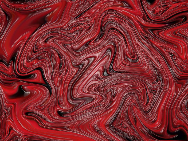 Abstract red paint stock illustration. Illustration of decoration ...